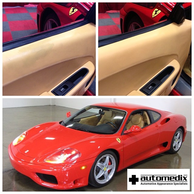 Ferrari Door Panel Repair - Automedix